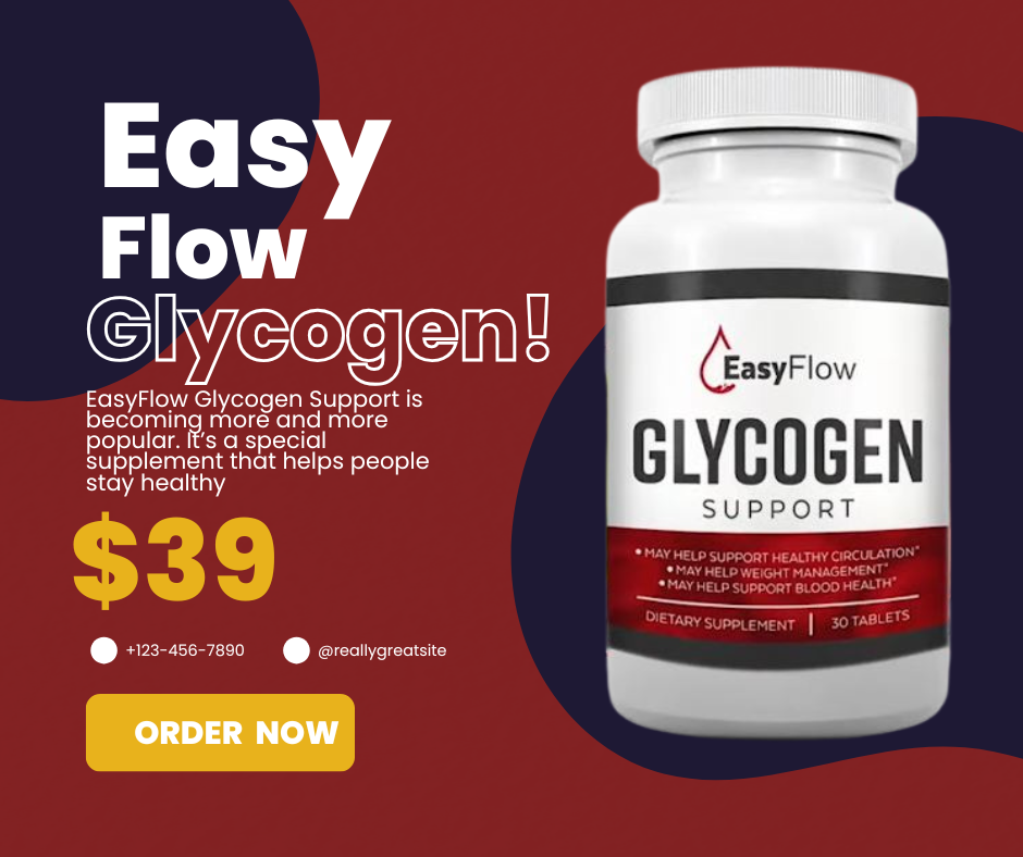 EasyFlow Glycogen Support (Easy Flow) Reviews Where to Buy!